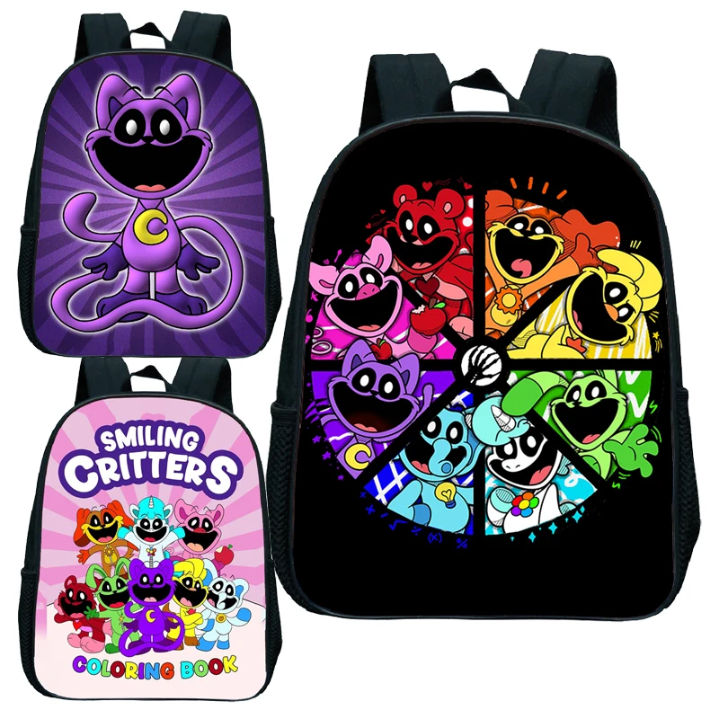 Smiling-Critter-Children-Mini-Backpack-Cartoon-Catnap-Bags-for-Toddler ...