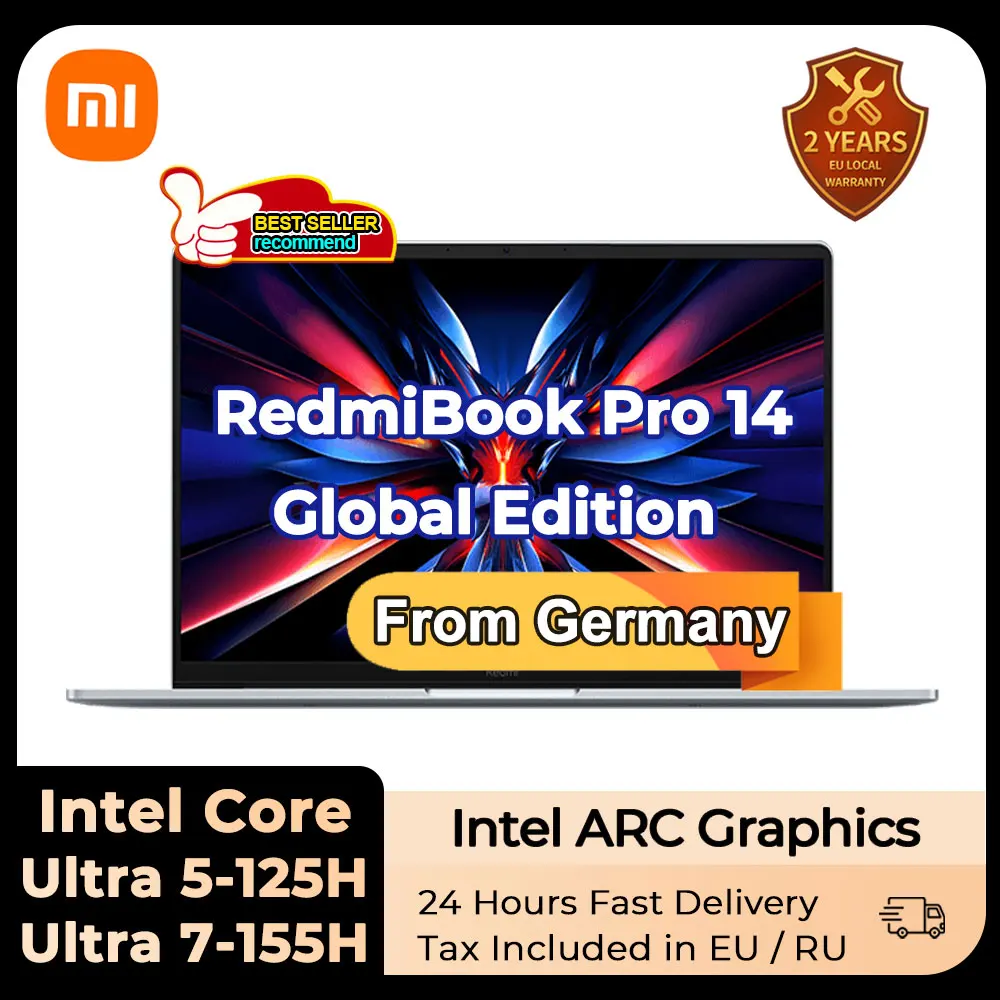 Xiaomi-laptop-redmibook-pro-14-2024-core-ultra-5-125h-ultra-7-155h-arc ...