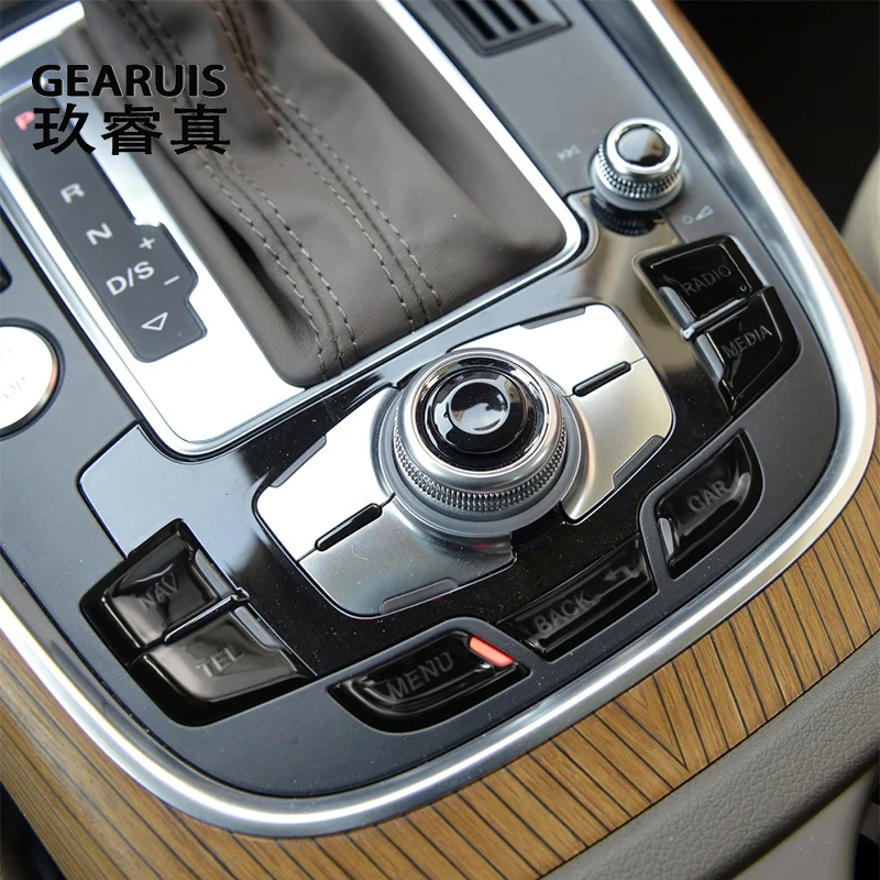 Car Control Knob Joystick Center Button switch Sticker Gear Shift Panel ...