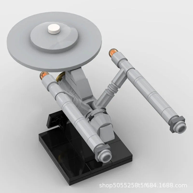 Moc-Building-Blocks-Compatible-Lego-Star-Trek-Enterprise-Ncc-1701-Space ...