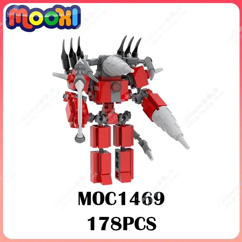 MOC1469-Creative-Series-Super-Titan-Electric-Drill-Man-Building-Block ...