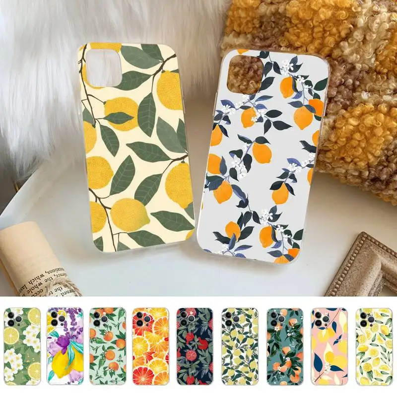 Fruit-lemon-Phone-Case-Silicone-Soft-for-iphone-14-13-12-11-Pro-Mini-XS ...