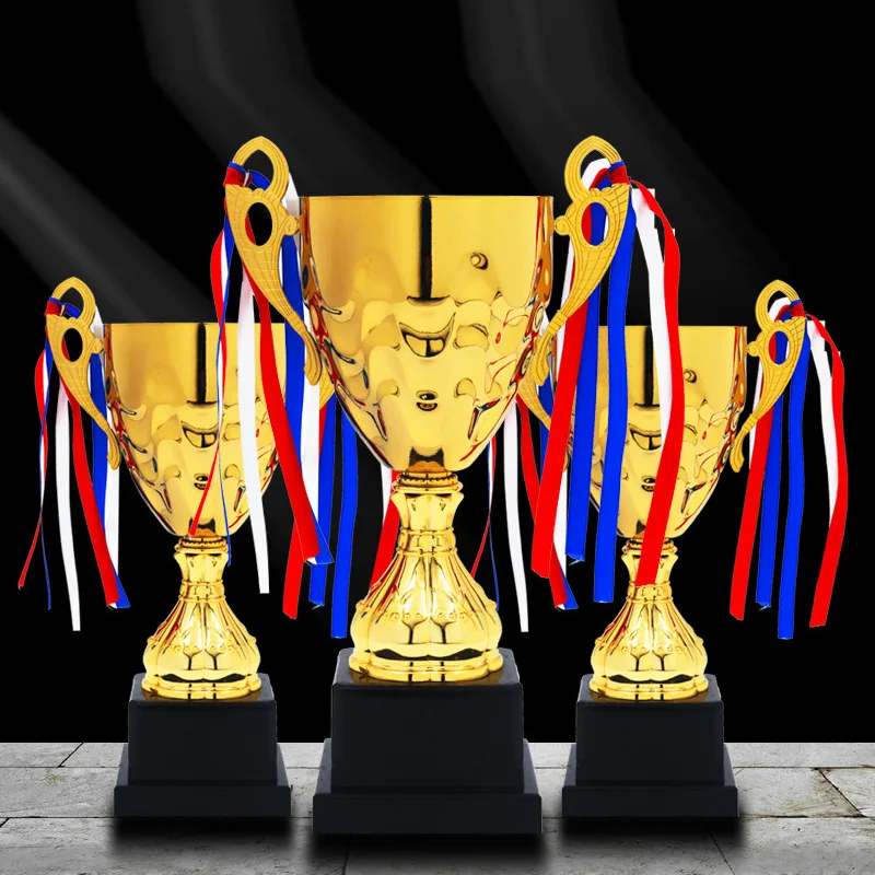 Gold Silver Bronze Trophy