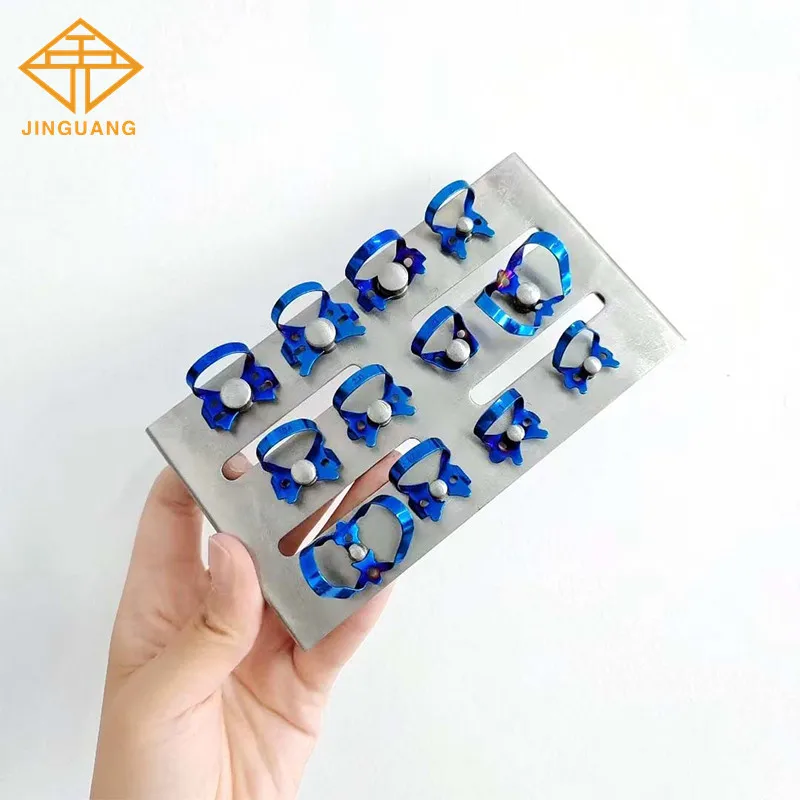 12-Pcs-Stainless-Steel-Dental-Rubber-Dam-Clamps-and-Tray-Set ...