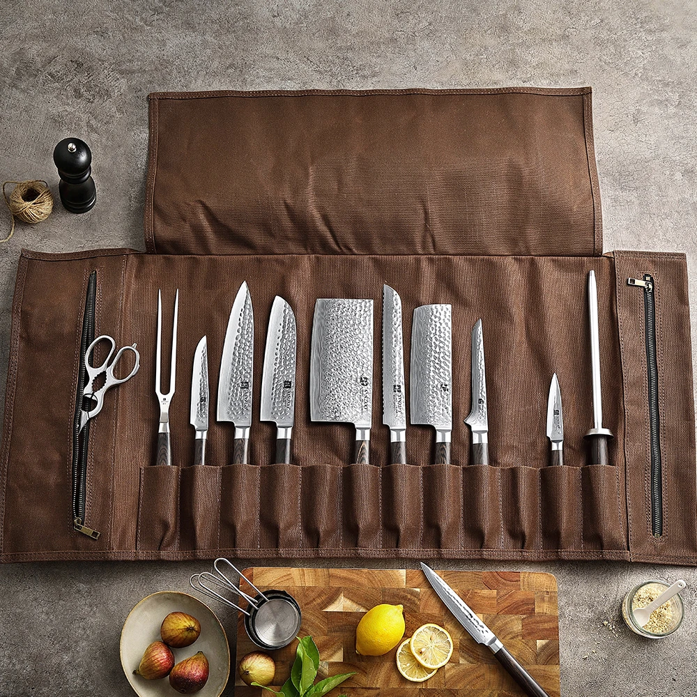 Kitchen Knives Accessories | Chef Kitchen Knives Case | Knife Bag Case ...