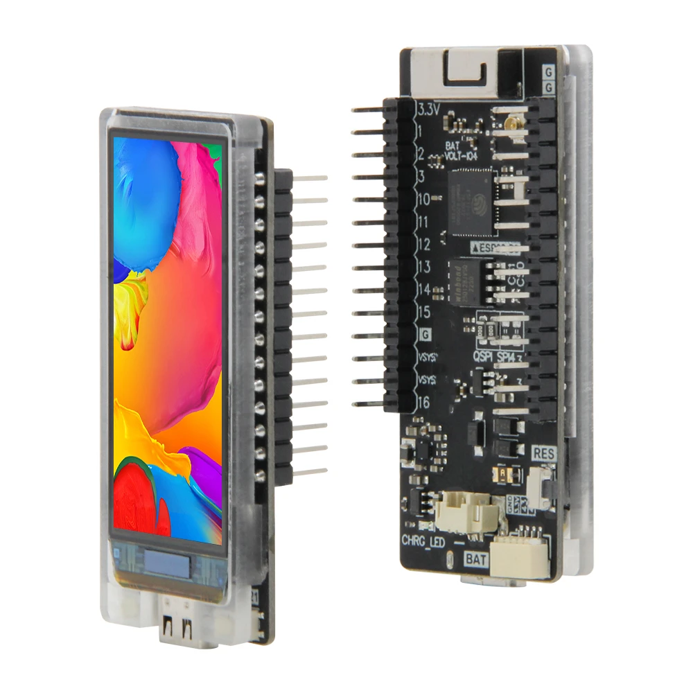 Development Board Amoled De 191 Polegadas Esp32-s32 Teclas Programáveis Spi Ou Interface Qspi T ...