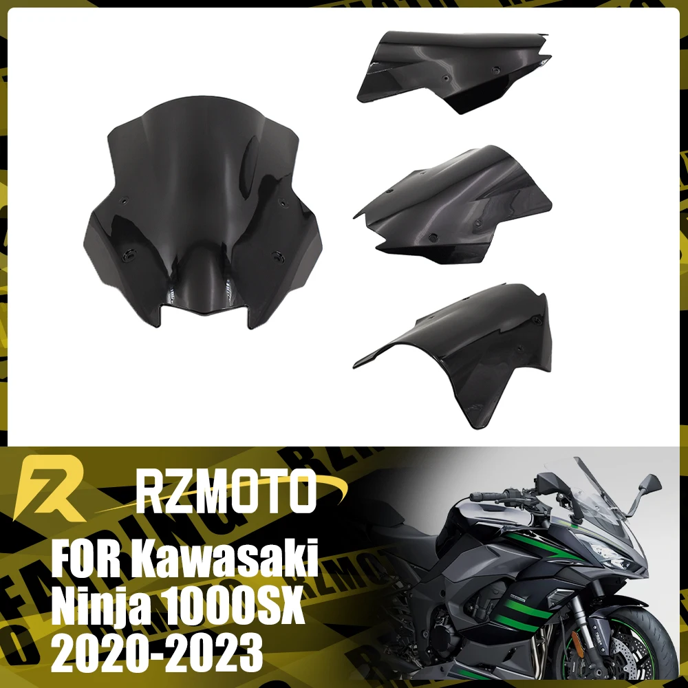 Motorcycle-Accessories-Windshield-For-KAWASAKI-NINJA-1000SX-2020-2023 ...