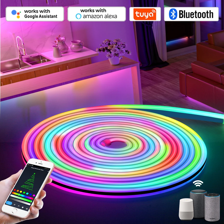 Rgbic Strips Dream Color | Bluetooth Neon Strip Led | Rgbic Led Strip ...