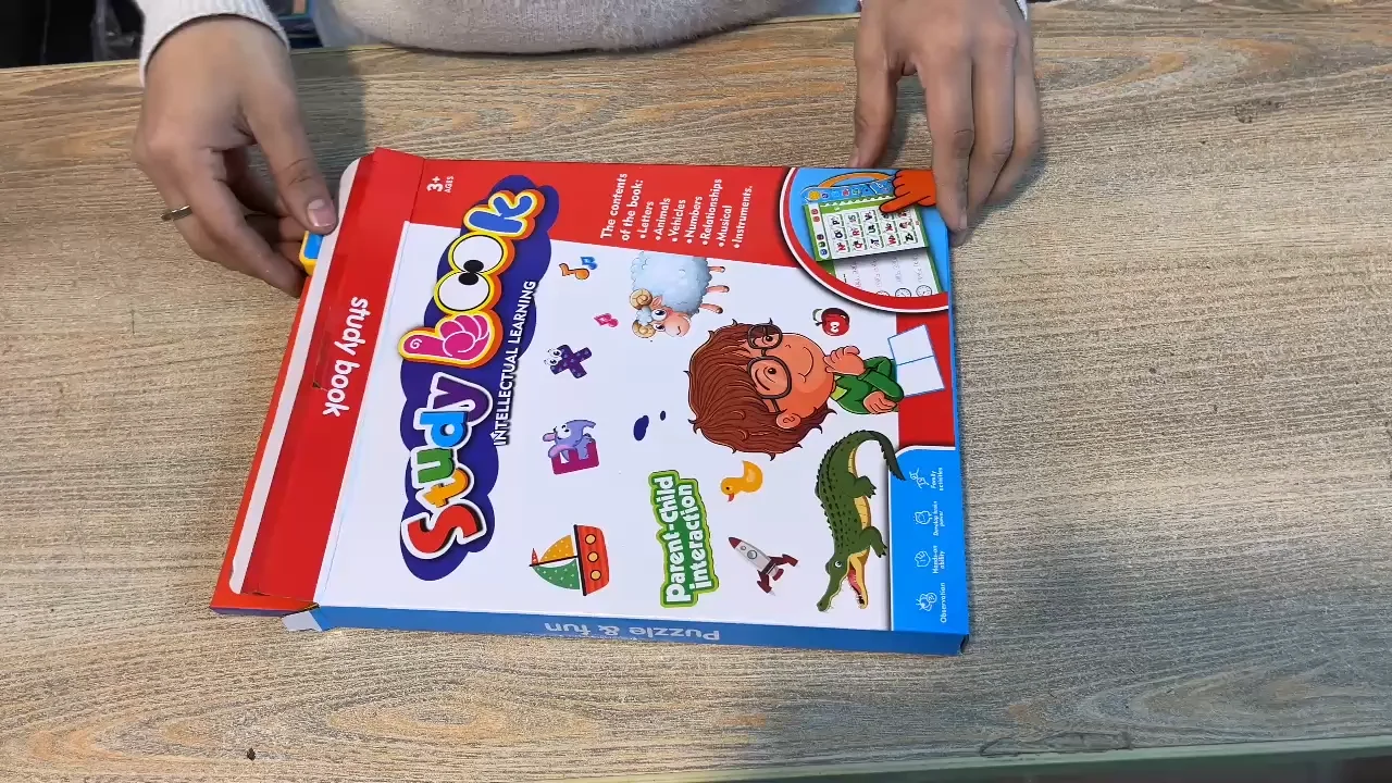 Intelligence Book For Kids Sound Book Abc Learning music Book study ...