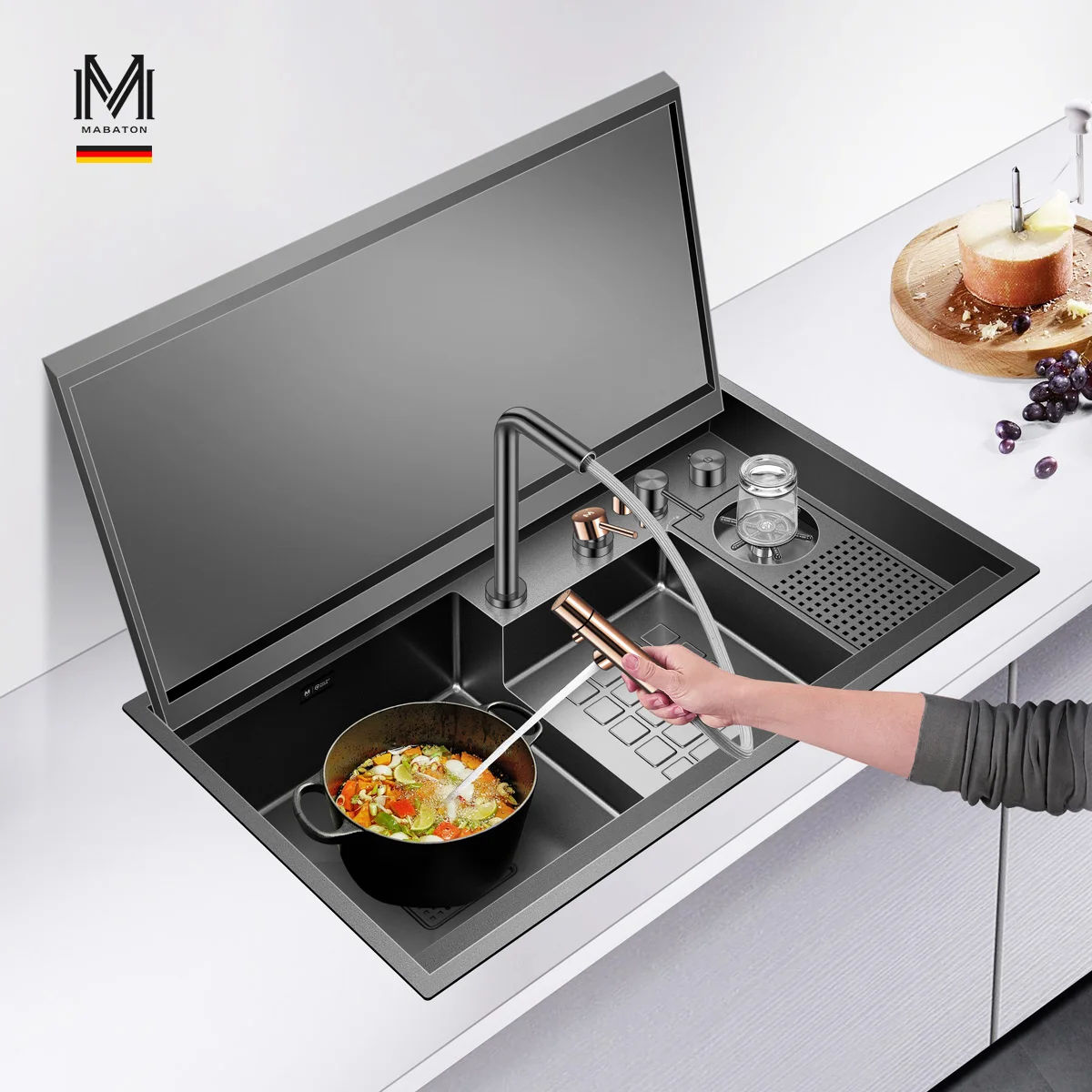 ASRAS-nano-grey-kitchen-stainless-steel-sink-large-sink-hidden-design ...