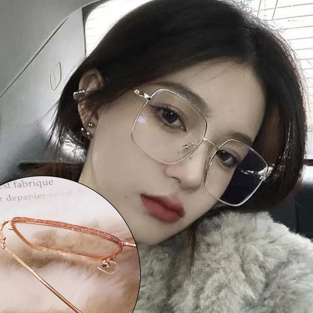 Transparent-Computer-Glasses-Frame-Without-Degree-Women-Men-Anti-Blue ...