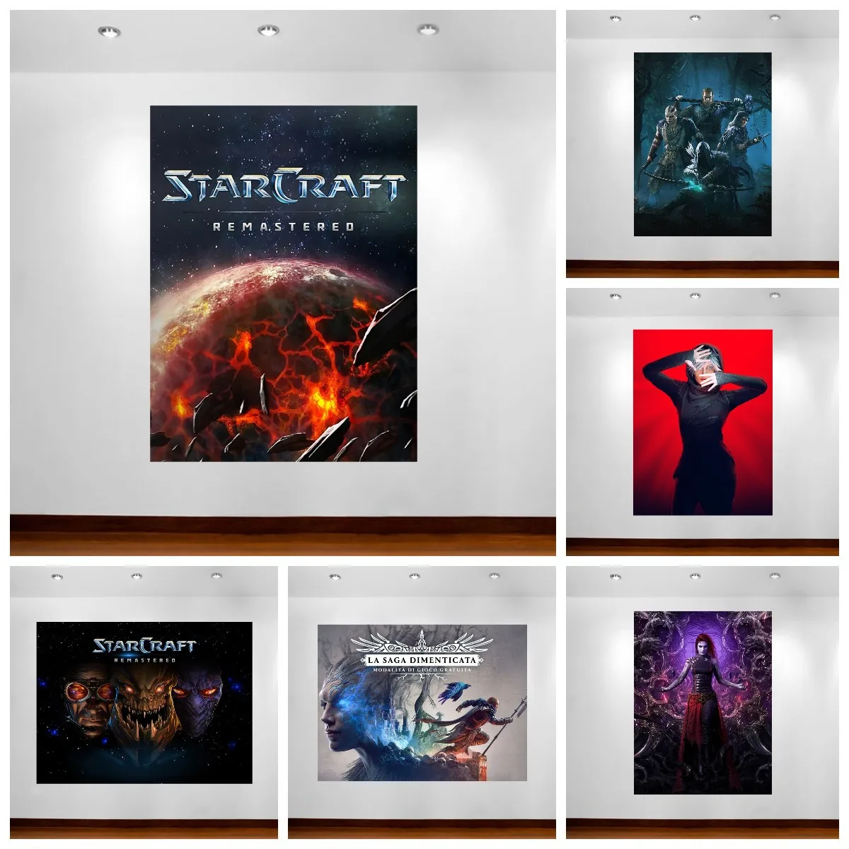 StarCraft-Remastered-Video-Game-Poster-Outriders-Poster-Canvas-Painting ...