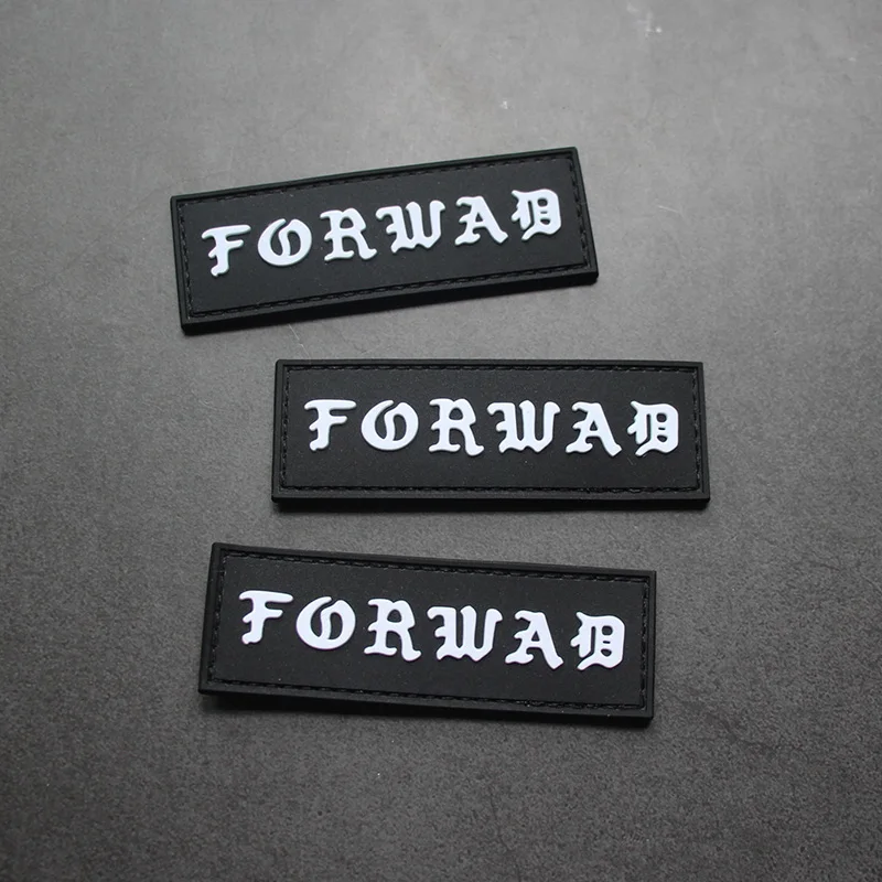 Forward Luminous PVC Patch FOG Rubber Badge Warrior Military Tactical ...