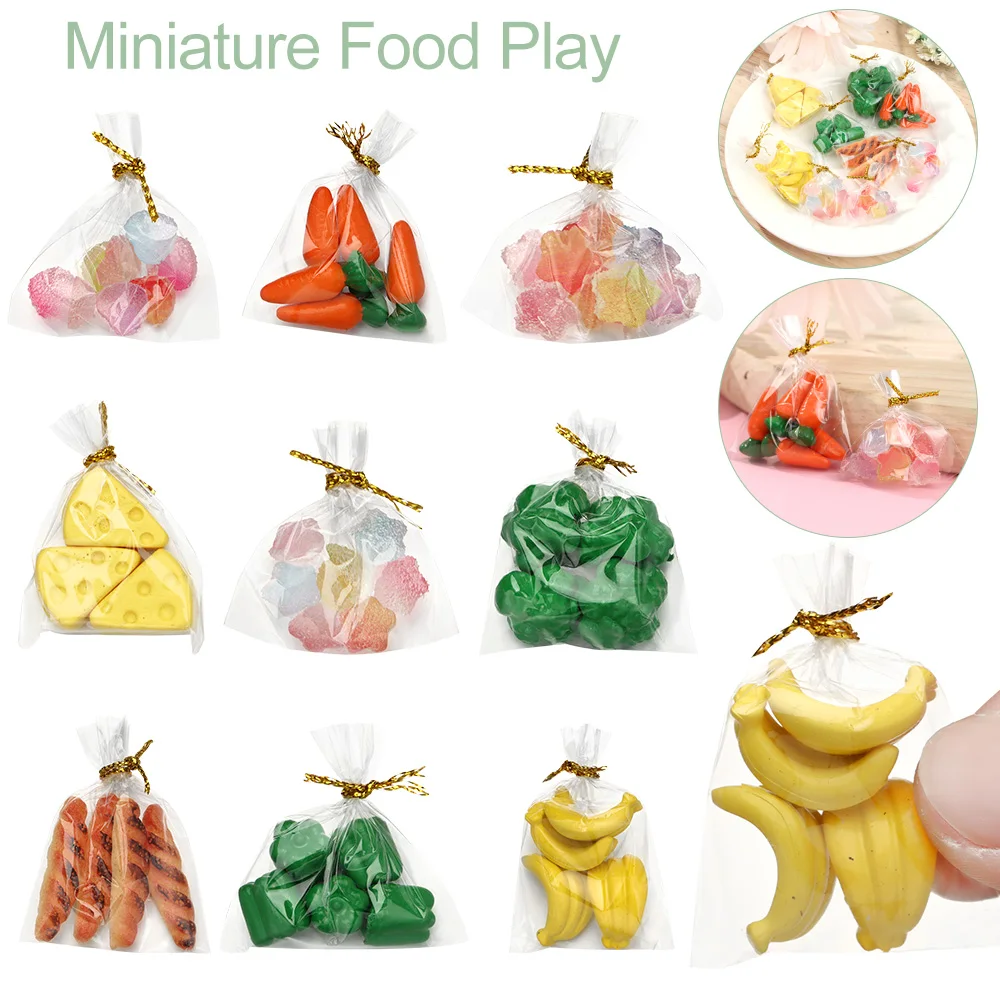 1-12-Miniature-Food-Play-Dollhouse-Miniature-Resin-Artificial-Fake ...