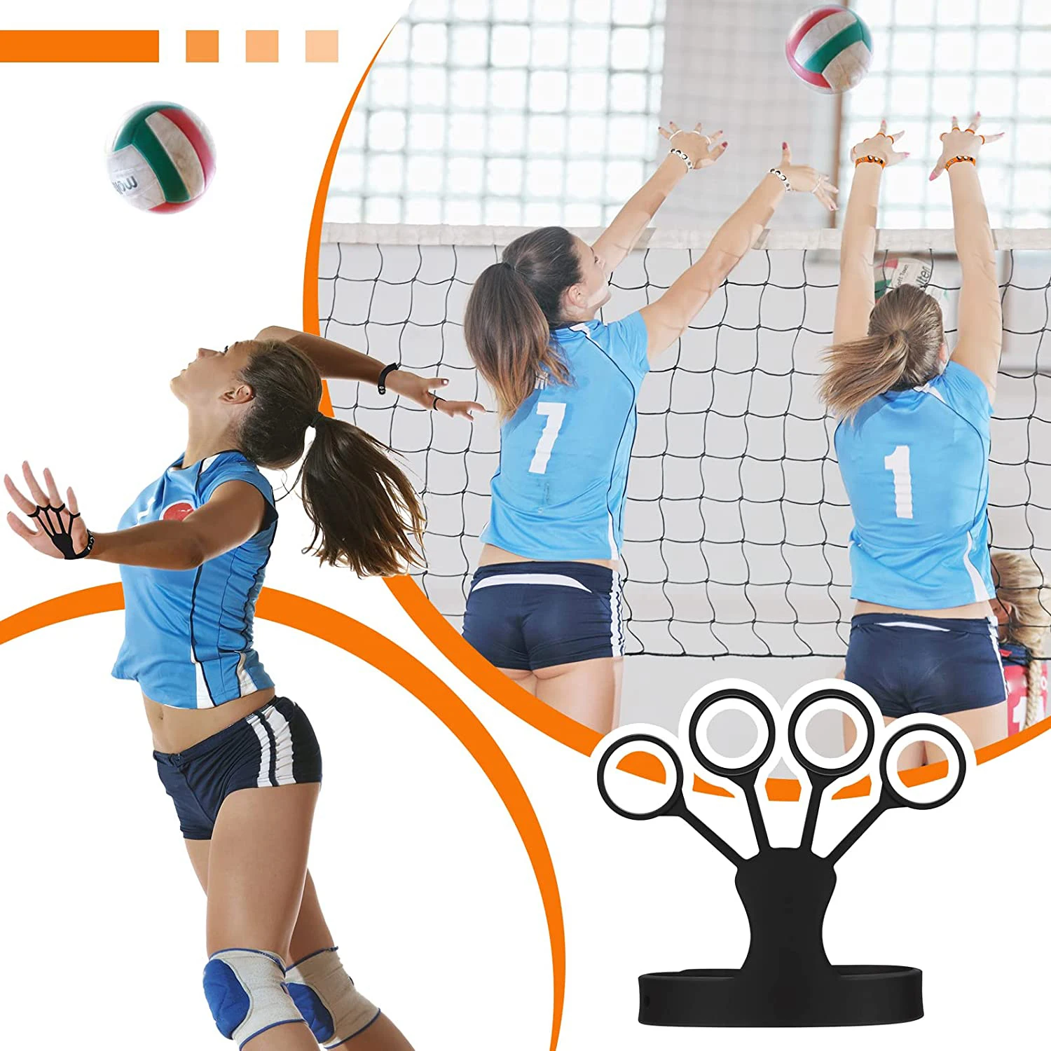 Volleyball-Basketball-Shooting-Aid-Training-Equipment-Guide-Hand-Device ...