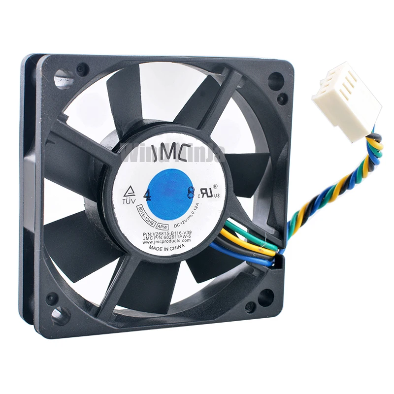 6015-12HB V26815-B116-V39 602611PW-6 6cm 60mm fan 60x60x15mm DC12V 0 ...