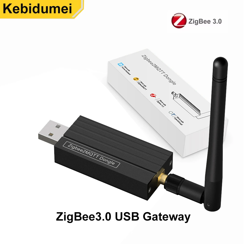ZigBee 3.0 Dongle USB Gateway Hub Universal ZigBee Gateway with Antenna ...
