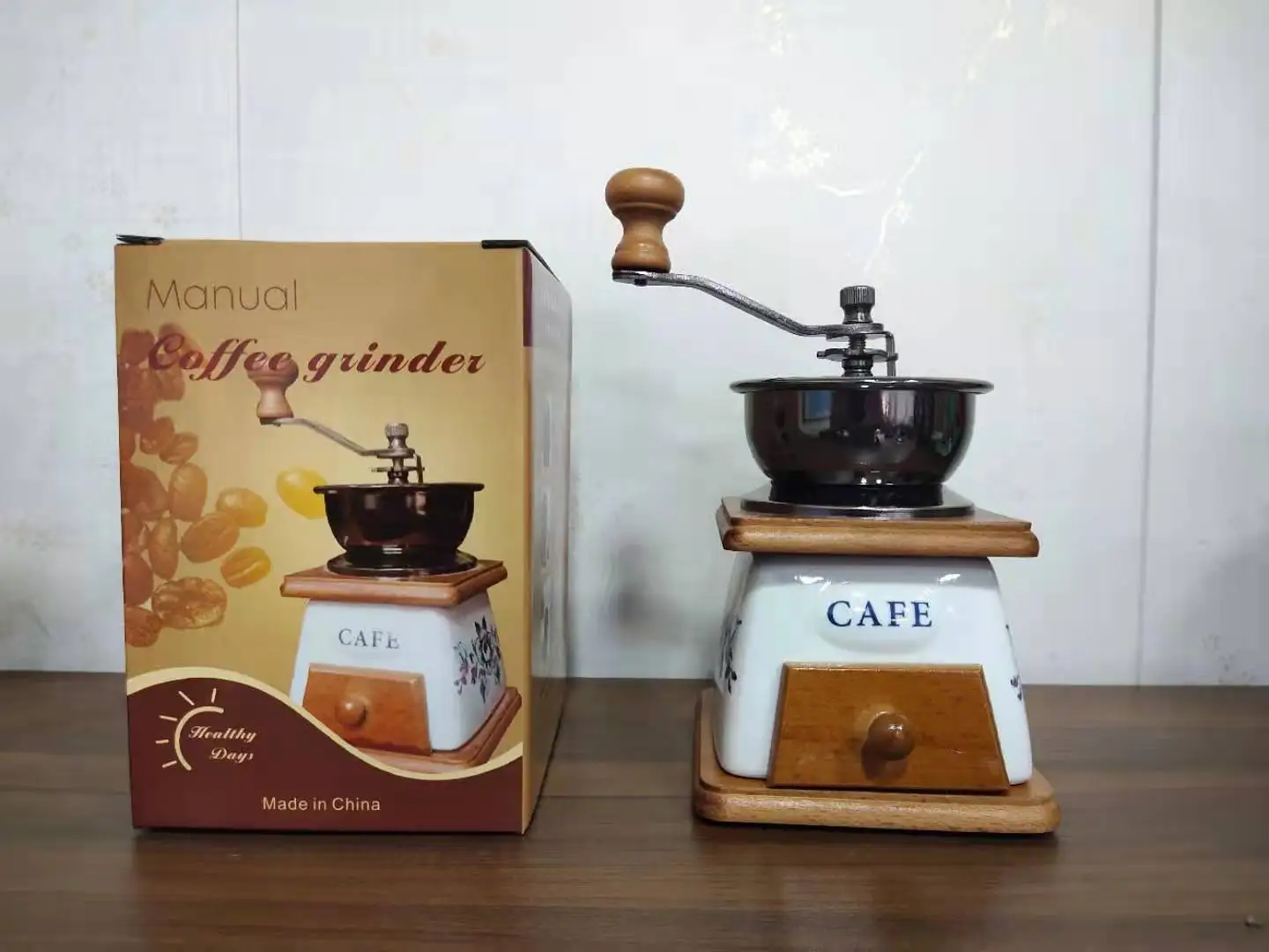 Steel Grinding Core High Quality Manual Coffee Grinder Design Stainless ...