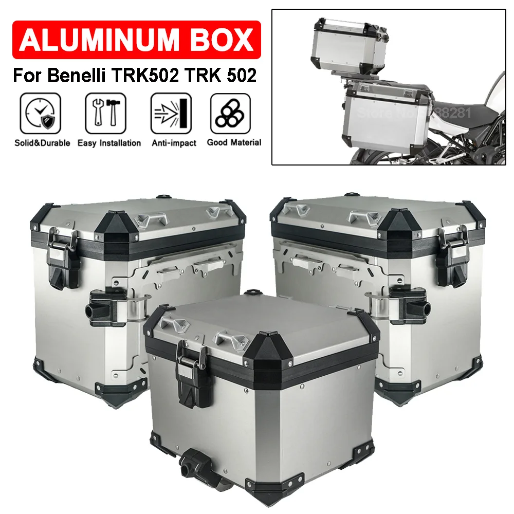 Aluminum-Box-Stainless-Steel-Luggage-Rack-For-Benelli-TRK502-TRK-502 ...