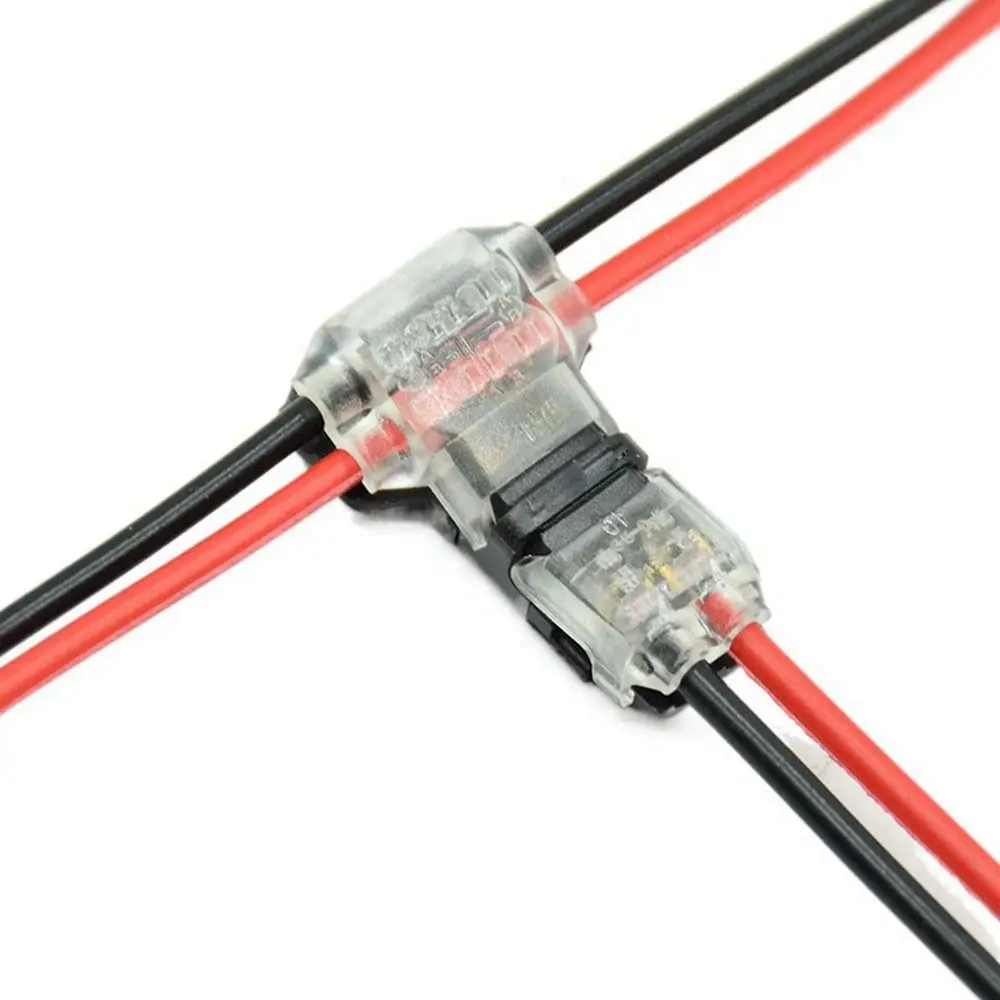 Compact-5pcs-With-Lever-Pluggable-T-Shape-Stripping-Connector-Cable ...
