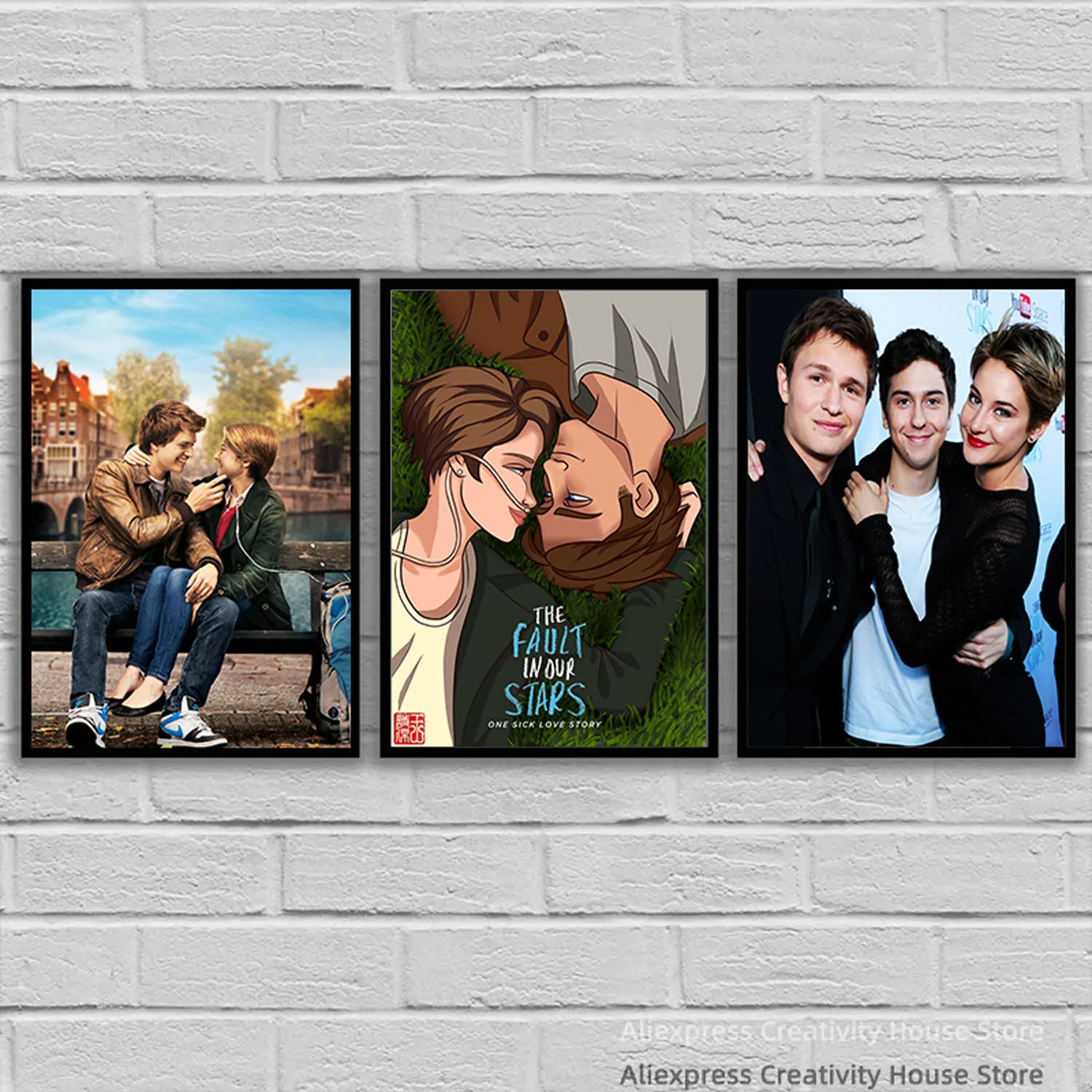 The Fault In Our Stars Collage Poster