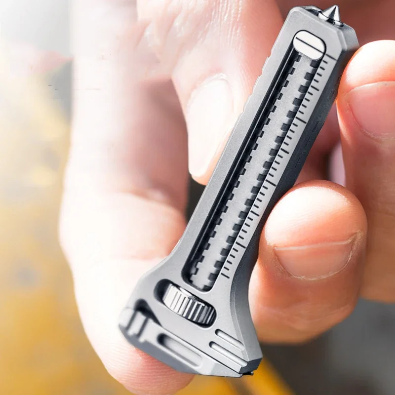 Outdoor-EDC-Titanium-Alloy-Mini-Wrench-Multifunctional-Bottle-Opening ...