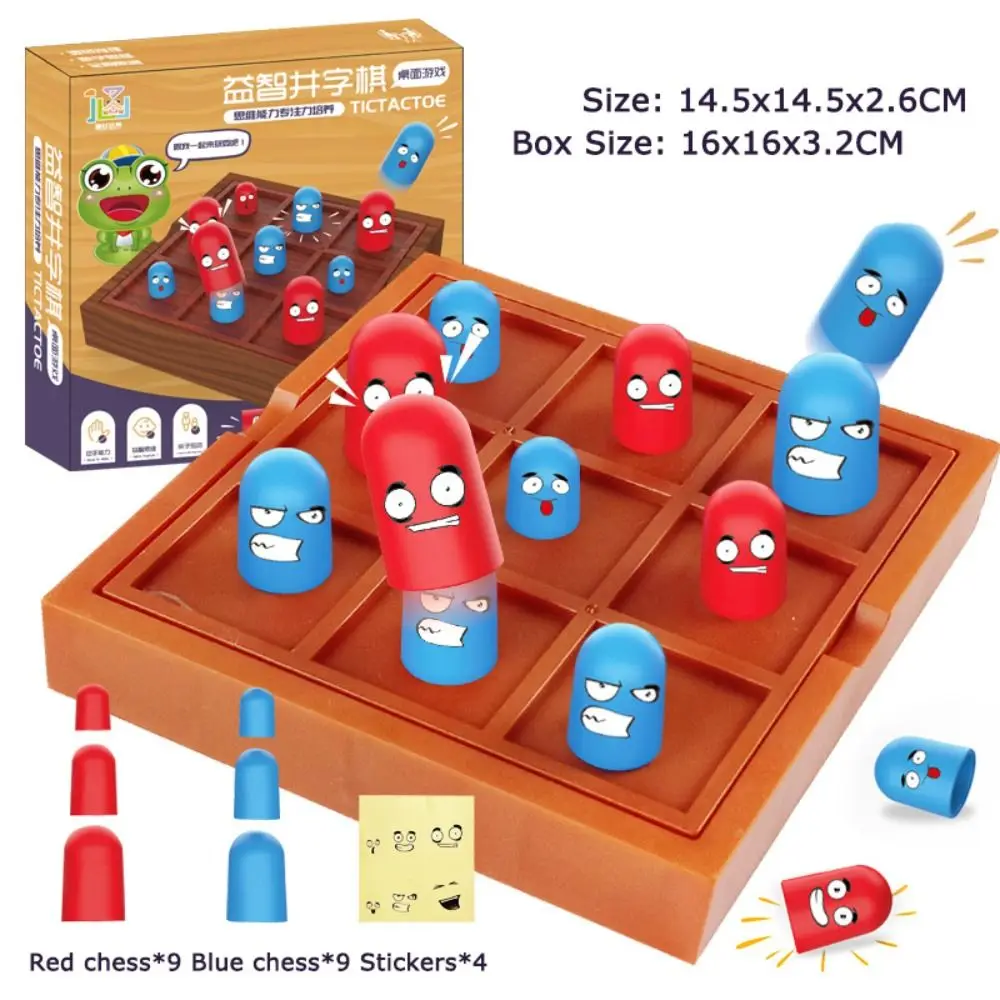 ABS-Solitaire-Board-Game-Exercising-Thinking-Logic-Tic-Tac-Toe-Game-Fun ...