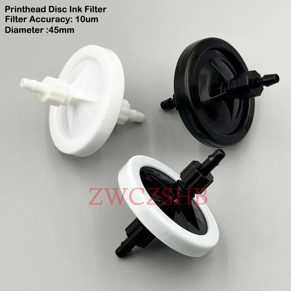 10PCS UV Solvent Printer Disc Ink Filter 10Um 45mm Filter For Epson DX5 ...