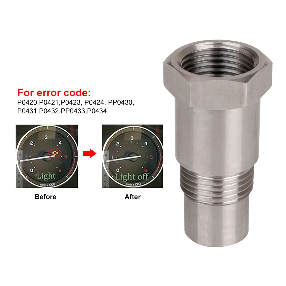 Universal Extension Filter Oxygen O2 Sensor Connector Extender Spacer ...