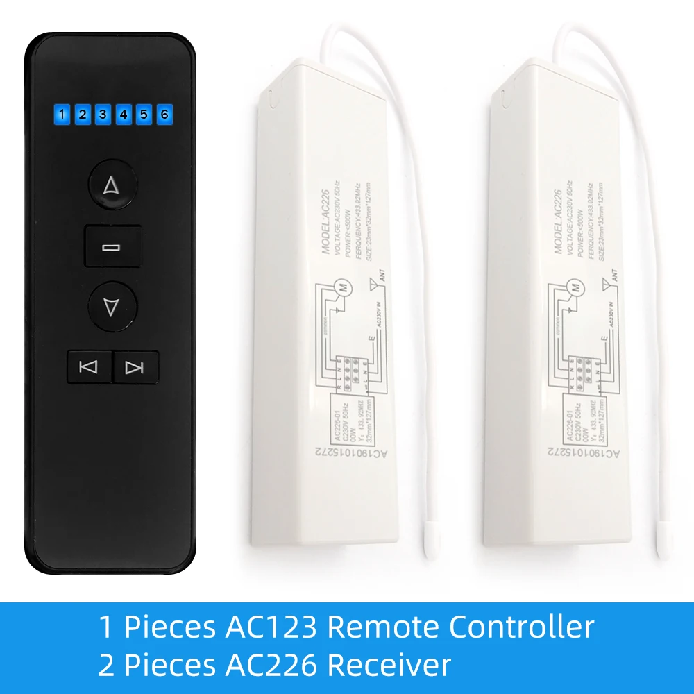 Original-AOK-433Mhz-Universal-Remote-Control-Controller-RF-Switch-AC226 ...
