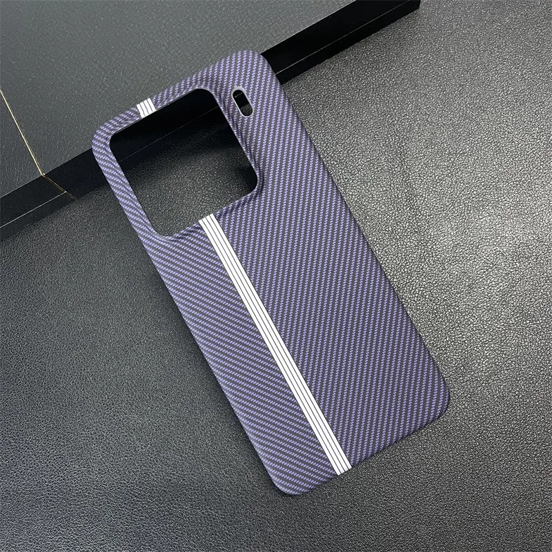 Sleek Carbon Fiber Protective Back Cover for Mi 12 Pro (Style 04)