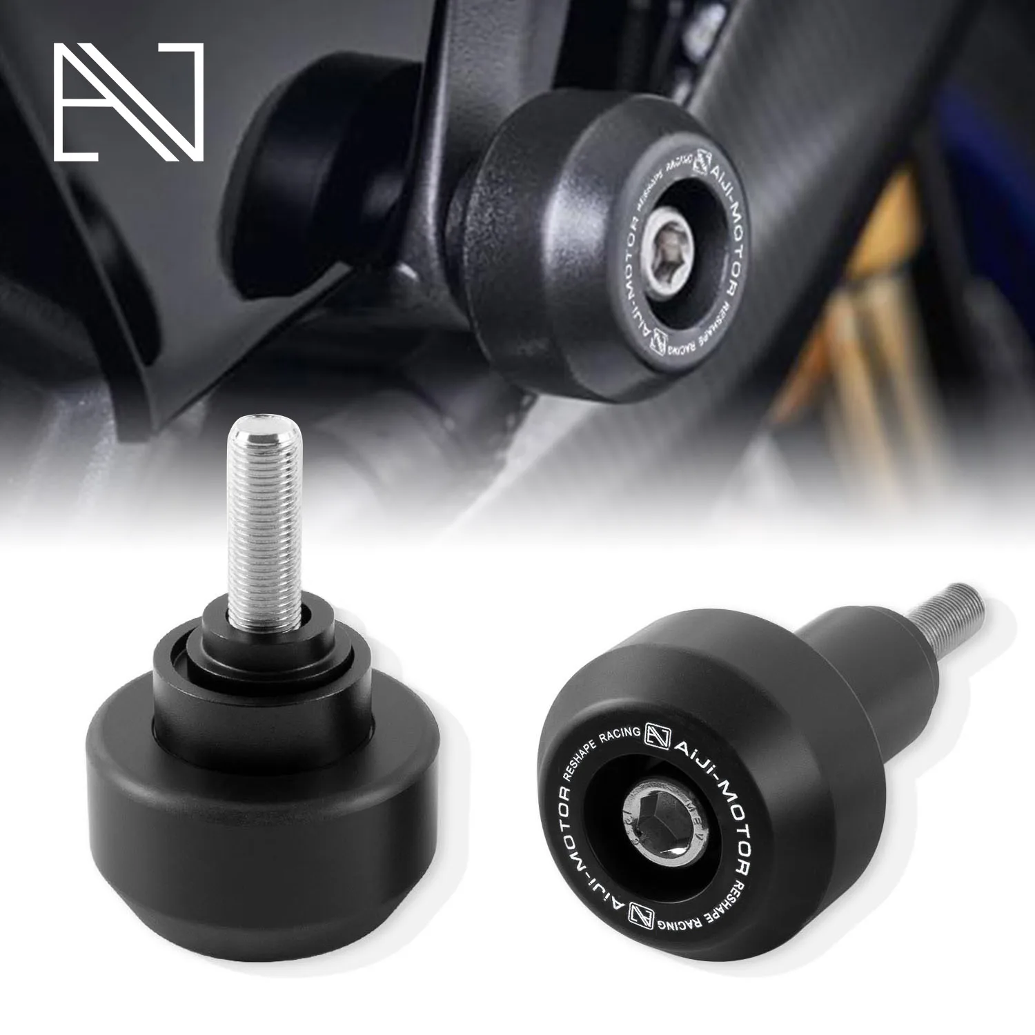 YZF-R1 MT-10 Frame Sliders Crash Protector For Yamaha YZF-R1M YZF R1 ...
