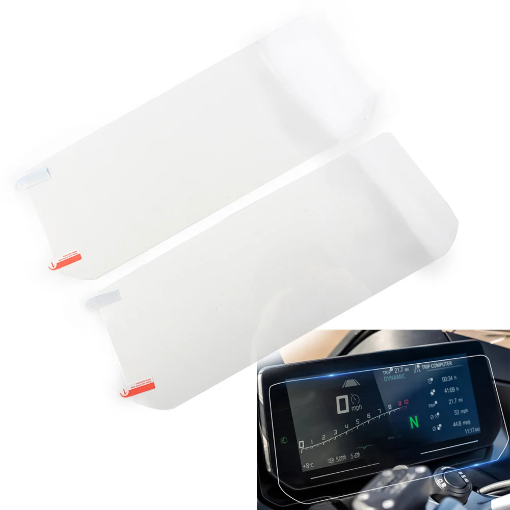 2Pcs Motorcycle Speedometer Protective Film Screen Protector Sticker ...