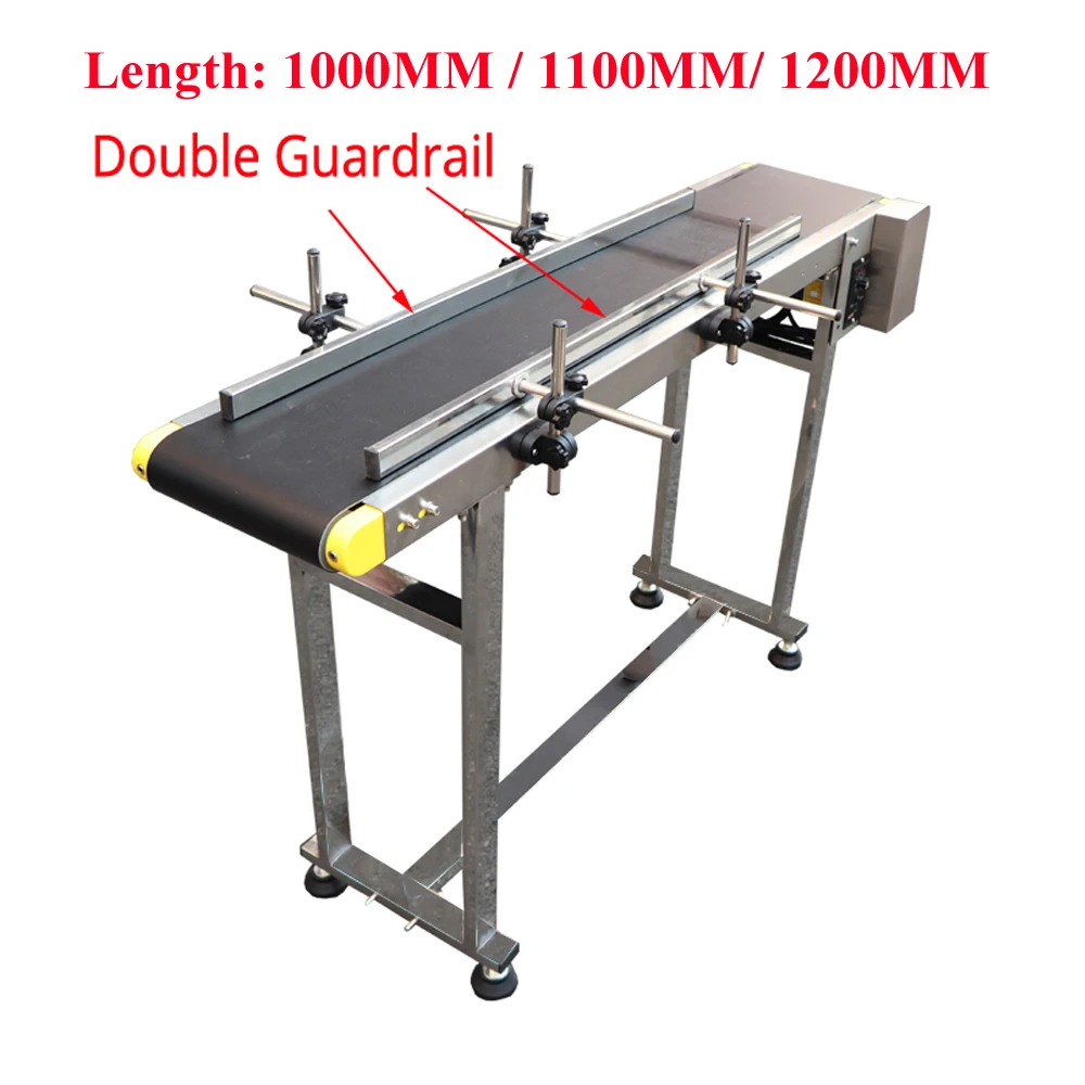 1000mm-1200mm-Conveyor-Belt-Machine-Stainless-Steel-Bottle-Sticker ...