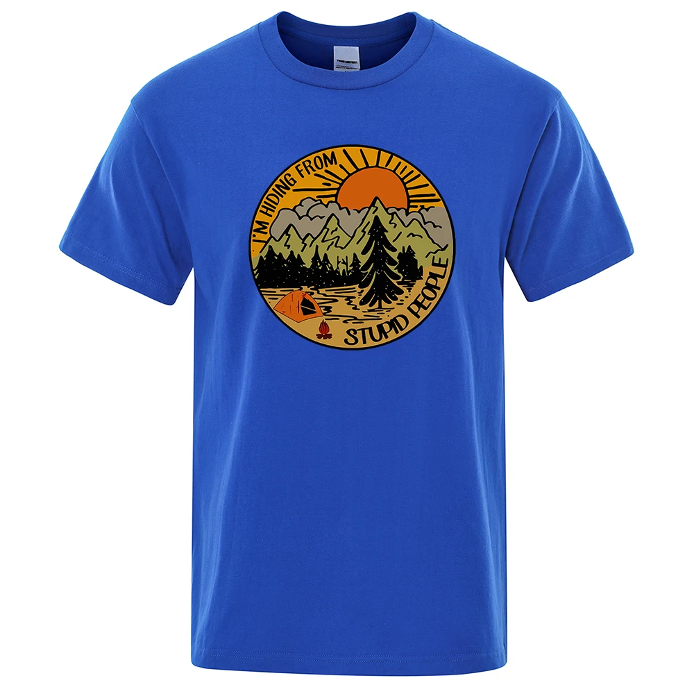 I-M-Hiding-From-Stupid-People-Camping-Scenery-T-Shirts-Men-Women ...