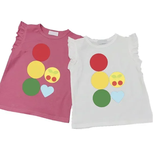 Fashion-Newly-Kids-Girls-Cartoon-Pattern-Printed-Cool-Shirt-Summer ...