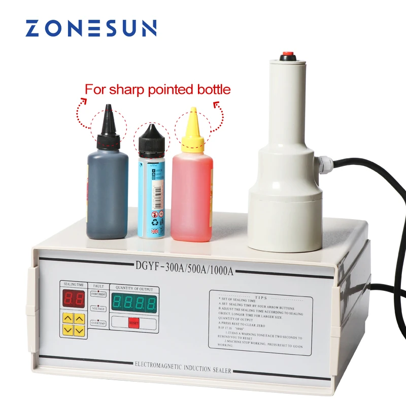 ZONESUN FK 300 Small Diameter Aluminium Foil Film Portable Sealing ...