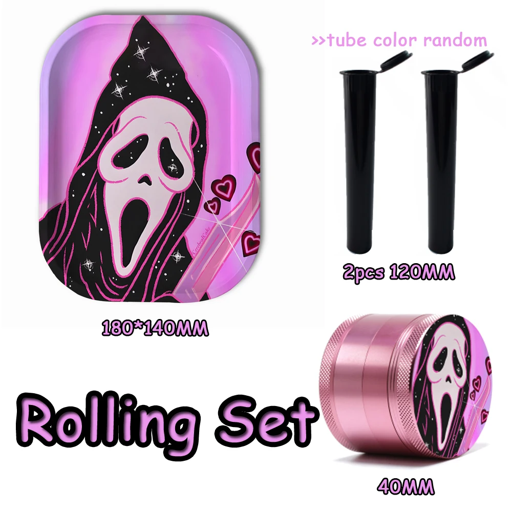 Cartoon-Screamer-Pattern-Rolling-Tray-Plate-40MM-Aluminium-Alloy ...