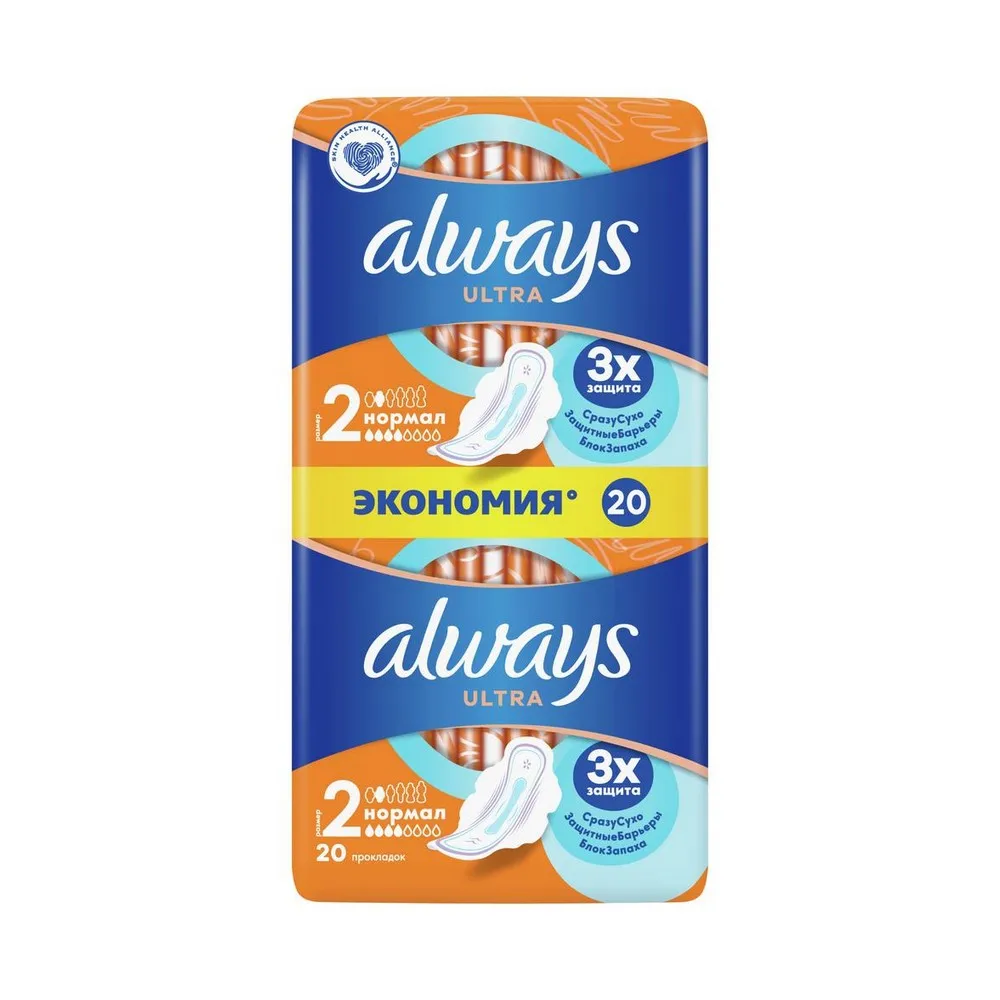Women's hygiene strips ALWAYS ULTRA NORMAL PLUS Feminine Product ...