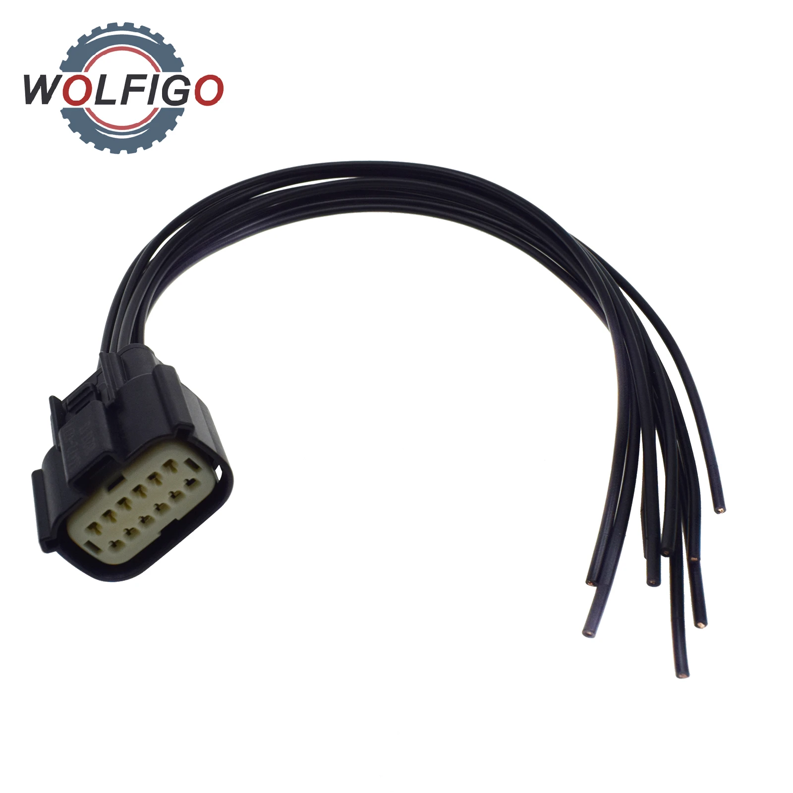 WOLFIGO Halogen Headlight Connector Pigtail for 2015 2018 Dodge Charger ...