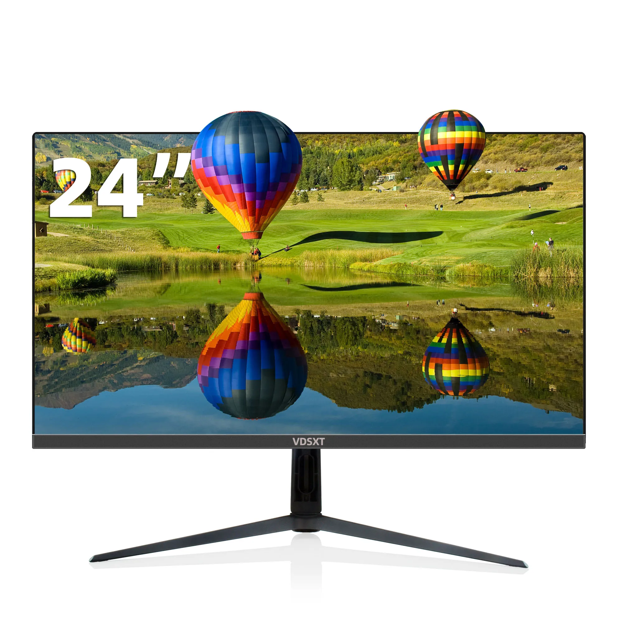 VDSXT 24 Inch FHD 1920x1080 75hz Flat Panel Computer Monitor 1080P 16:9 ...