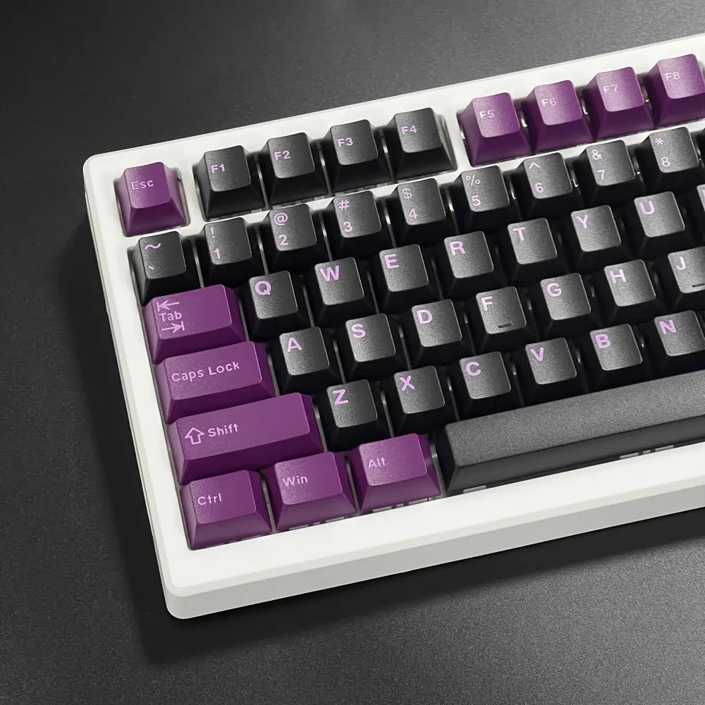 GMK-Black-Lotus-Keycaps-Set-Teclado-mec-nico-Double-Shot-Perfil-de ...