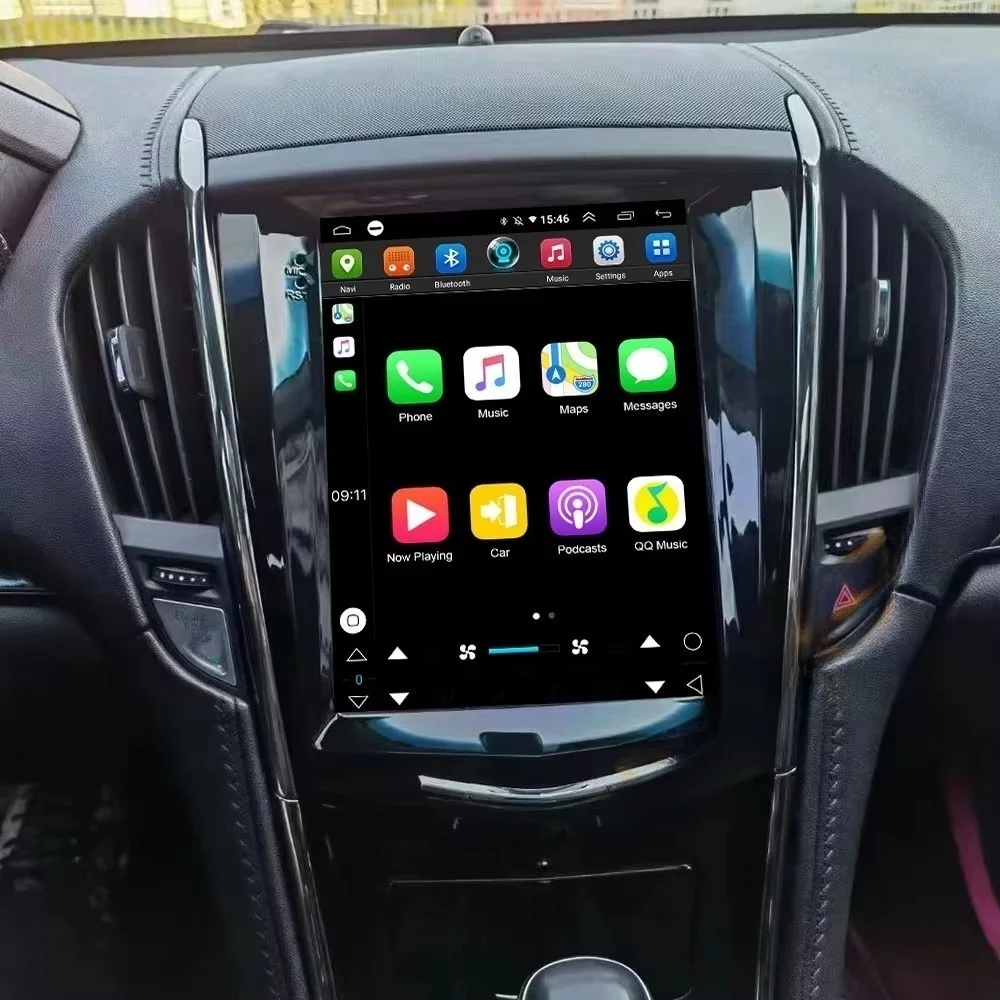 For Cadillac Escalade ATS XTS SRX CTS ATSL 15+ Android13 Radio Style Screen Car GPS Navigation ...