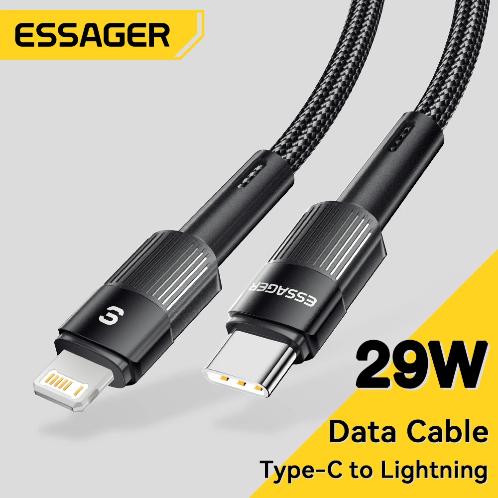 Essager Usb Type C Cable For Iphone 14 13 12 11 Pro Max Xs 3a 20w Fast ...