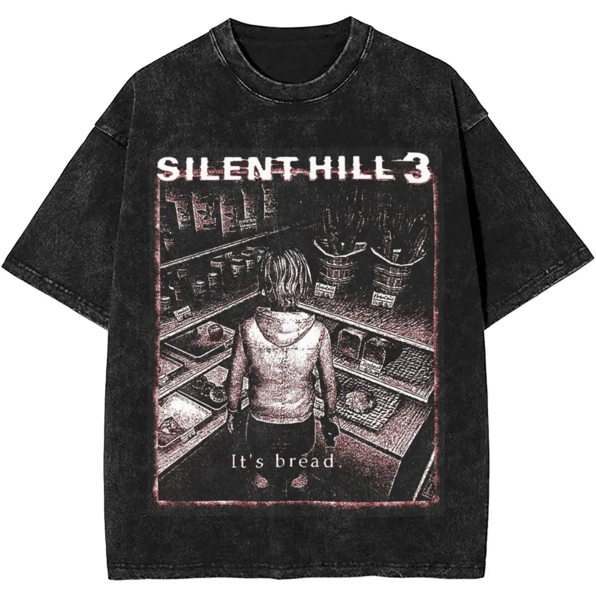 Women-Men-It-s-Bread-Silent-Hill-3-Shirts-Summer-Heather-Novelty-T ...