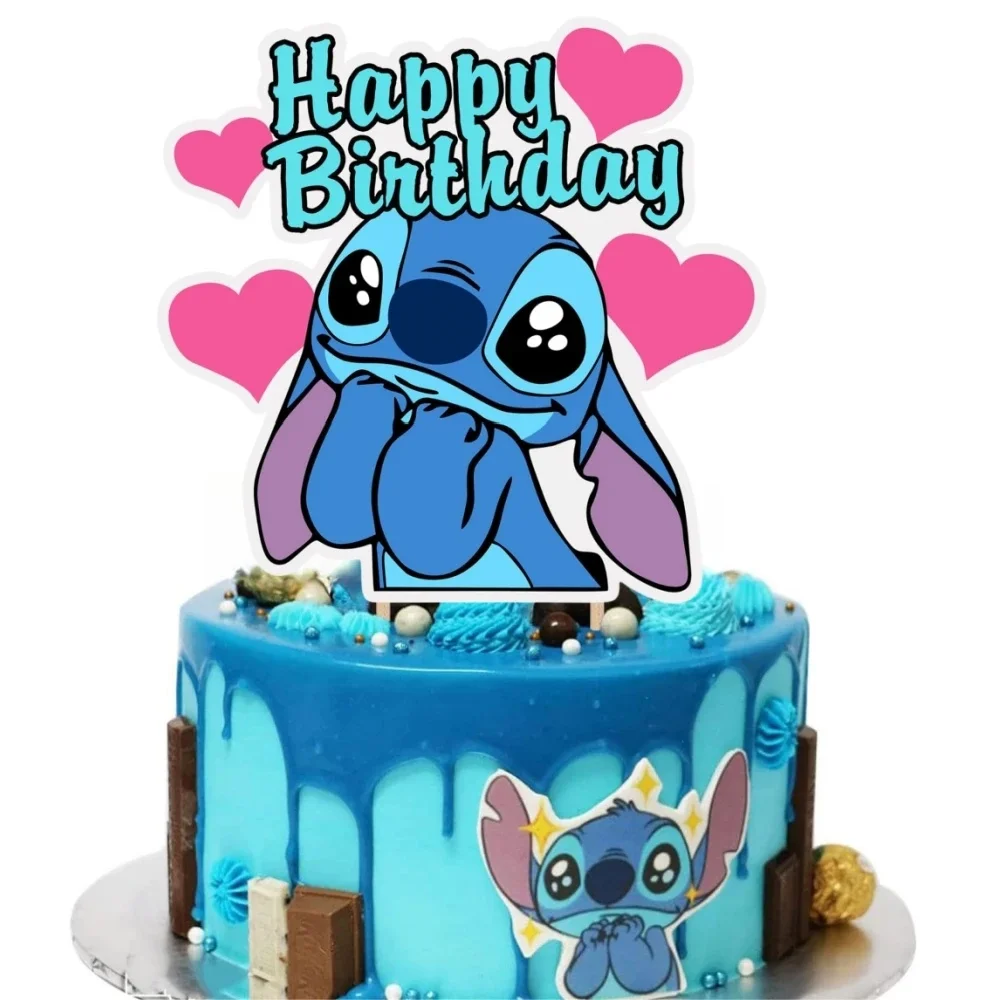 Lilo-and-Stitch-Cake-Toppers-Children-s-Happy-Birthday-Party-Cake ...