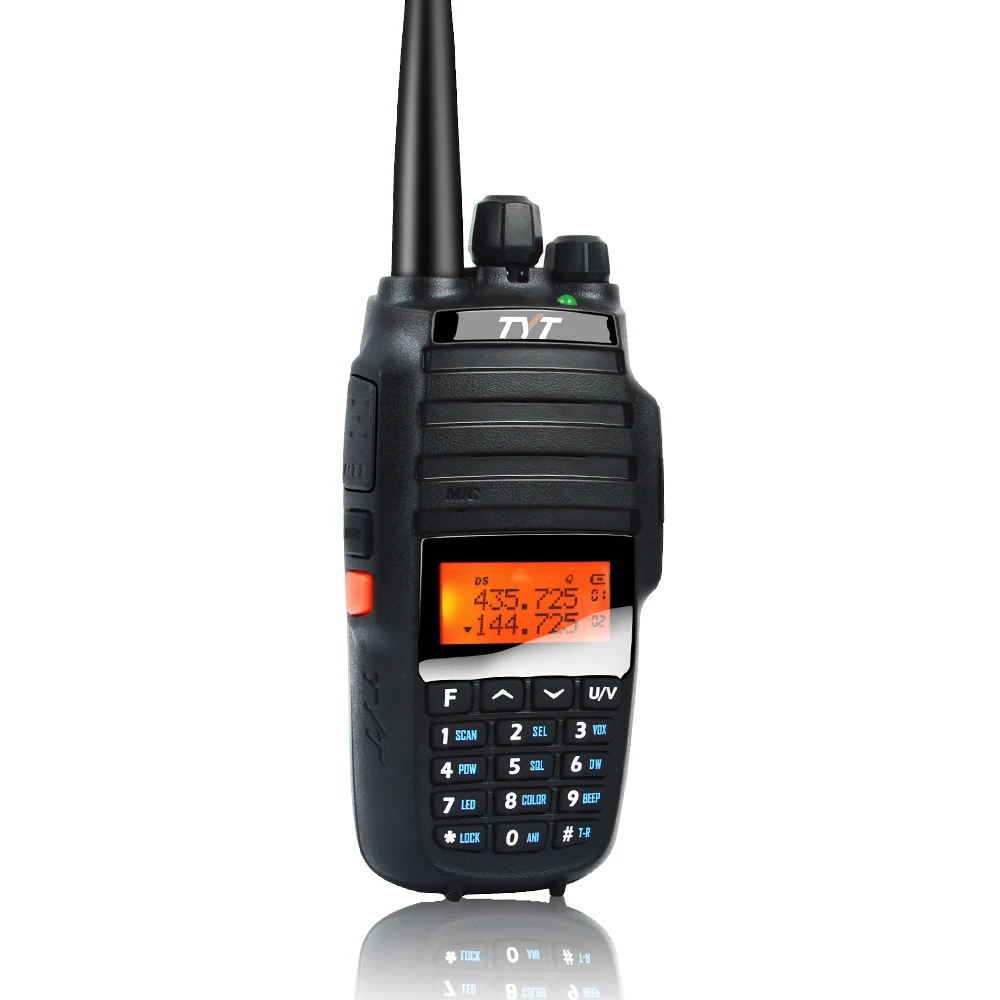 TYT TH-UV8000D Walkie Talkie 136-174MHz 400-520MHz 10W Long Distance VHF UHF Dual Band FM ...
