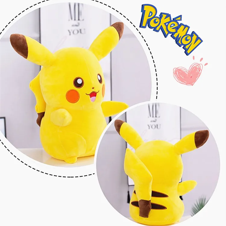 Pokemon Pikachu Stuffed Animal | Anime Stuffed Animals Pikachu - 20 Cm ...