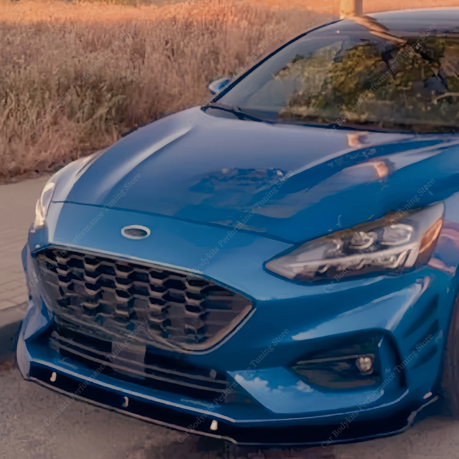 For Ford Focus MK4 ST ST-Line 2018-2021 Pre-Lci Car ABS Front Bumper ...