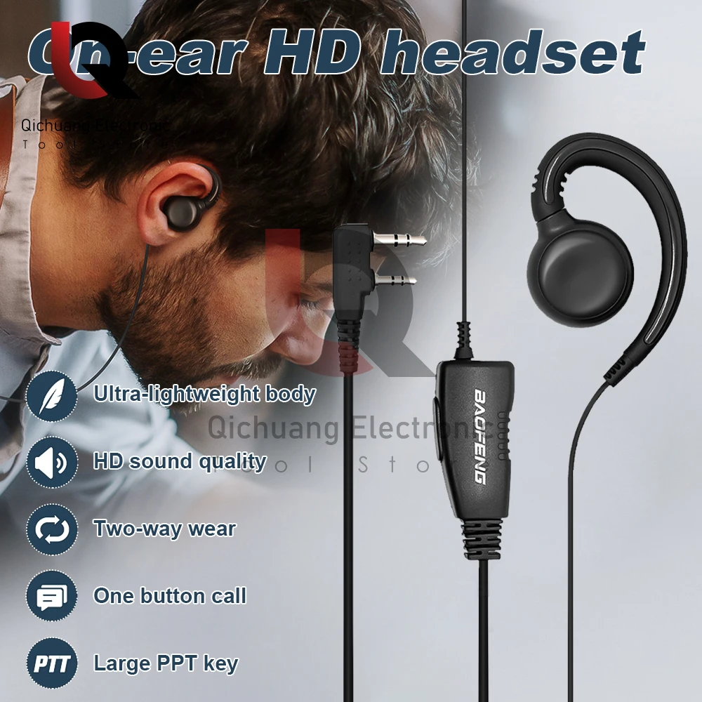 Hanging-Ear-High-definition-D-Hanging-High-Volume-K-Shape-Two-Way-Radio ...